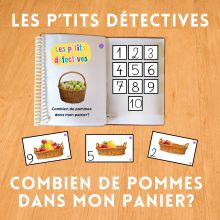 Les p'tits détectives - Combien de pommes dans mon panier?