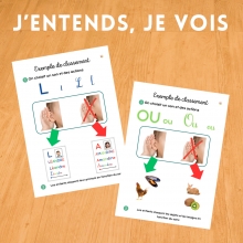 J'entends, je vois - Discrimination auditive et visuelle