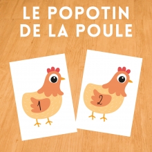 Le popotin de la poule
